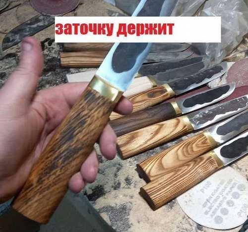 Кованые ножи с бритвенной заточкой