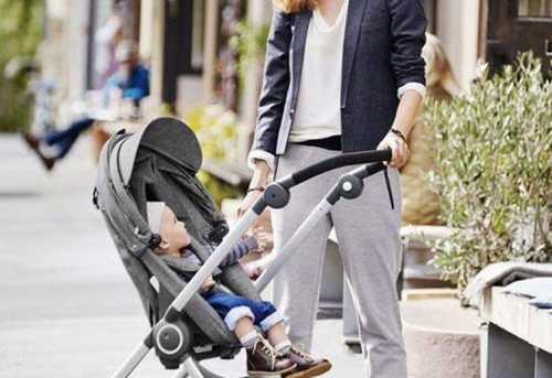 Коляска stokke 2 в 1 (после 1 ребенка)