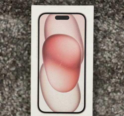 iPhone 15 128gb Pink (Новый, sim esim)