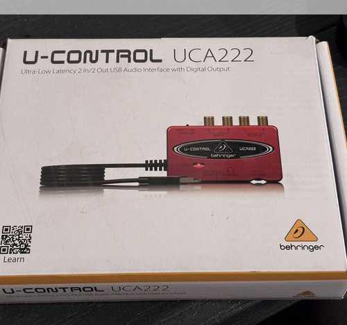 Звуковая карта behringer uca222