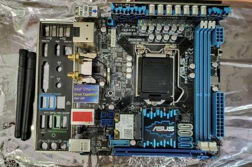 1155 mini ITX Asus P8Z77-I Deluxe проверка