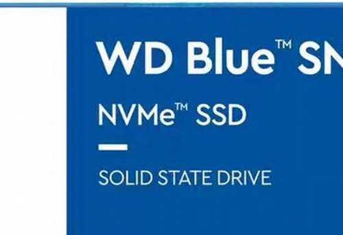SSD жесткий диск M,2 2280 250GB blue WDS250G3B0C W