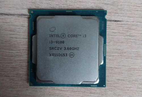 Процессор intel core i3 9100