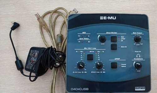 Звуковая карта EMU 0404