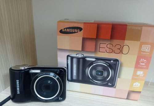 Компактный фотоаппарат Samsung Zoom lens es30