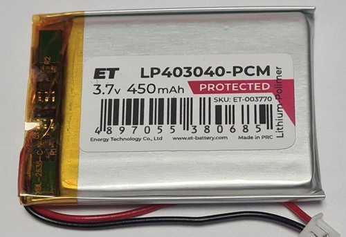 Аккумулятор ET LP403040-PCM