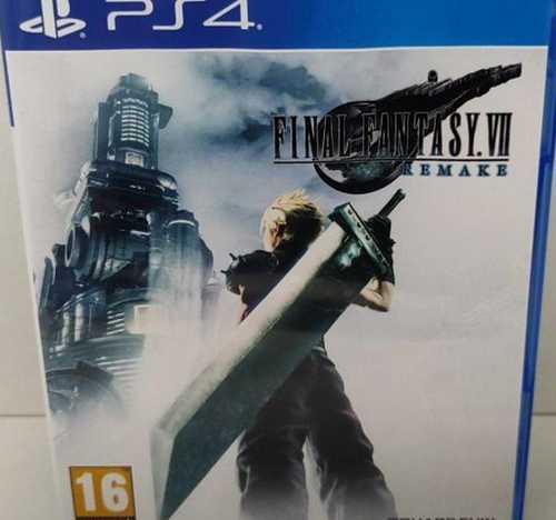 Final Fantasy VII: Remake (PS4) диск