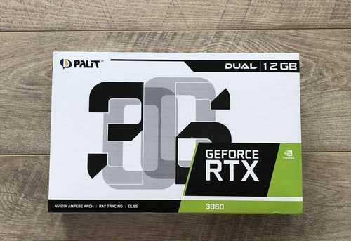 Palit nvidia GeForce RTX 3060 dual 12GB новая