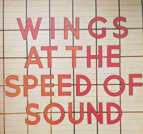 Wings - AT the Speed of Sound 1976