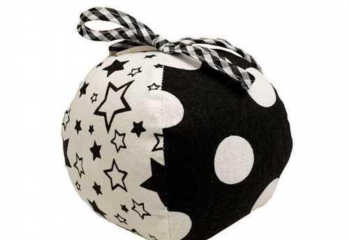 Подвеска мячик черно-белый для малышей