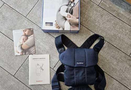 Рюкзак переноска BabyBjorn Mini air mesh Синий