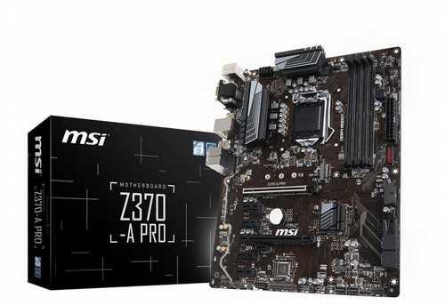 Материнская плата MSI Z370 A PRO