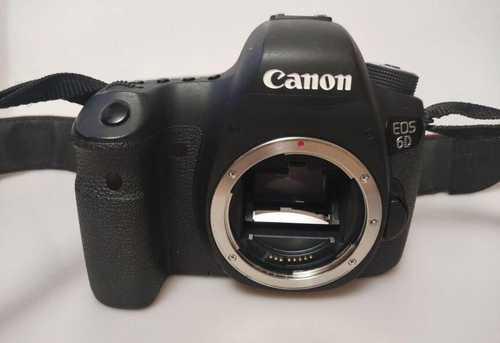 Зеркальный фотоаппарат canon 6D с Wi-Fi модулем