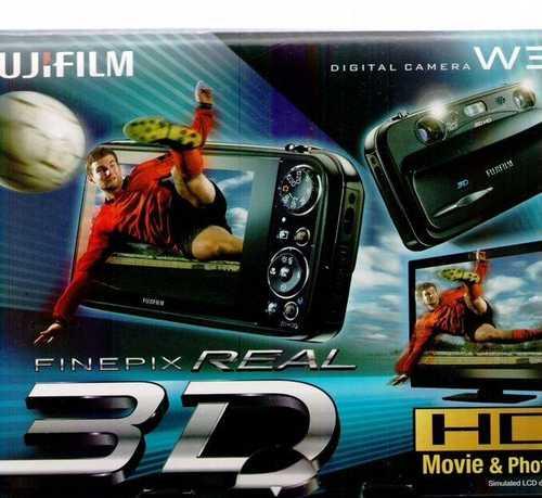 3d фотоаппарат Fujifilm FinePix Real 3D W3