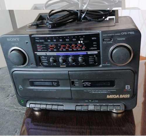 Музыкальный центр sony cfs-715s