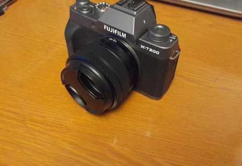Беззеркальный фотоаппарат Fujifilm x-t200