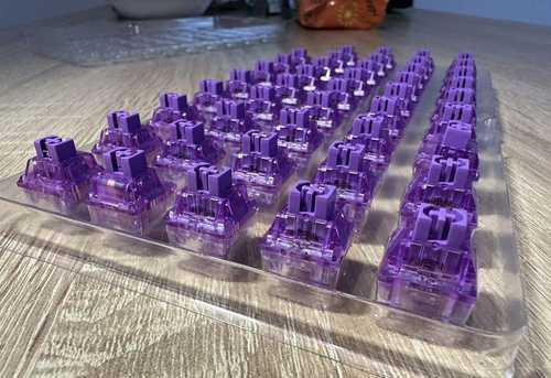 Переключатели/свитчи Akko CS jelly purple 44 шт