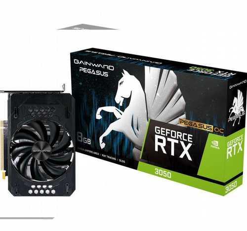 Новая видеокарта RTX 3050 6Gb Gainward Pegasus