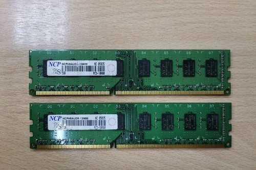 Оперативная память DDR3 NCP 4Gb (2x2) 1333MHz