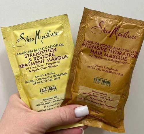 Маски Shea Moisture для кудрявых волос