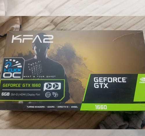 Видеокарта gtx 1660