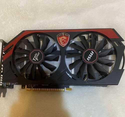 Видеокарта MSI GeForce GTX 750 Ti gaming