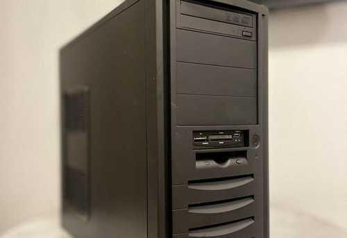 Компьютер asus GTX570, SSD 128gb, 4gb, Quad Q9500