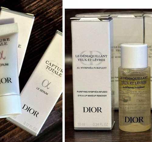 Dior сывотка и средство для макияжа с глаз