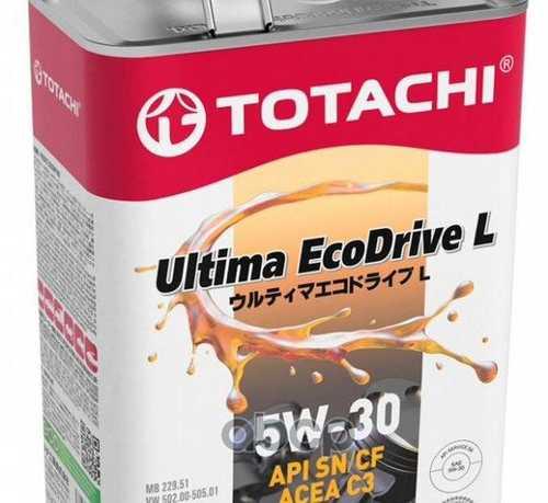 Totachi Ultima EcoDrive L 5W30 (4L) масло мотор