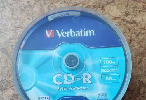 Диски CD-R Verbatim 50 шт. упаковка