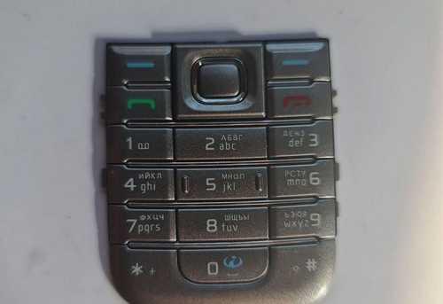 Клавиатура Nokia 6233 аналог новый Silver