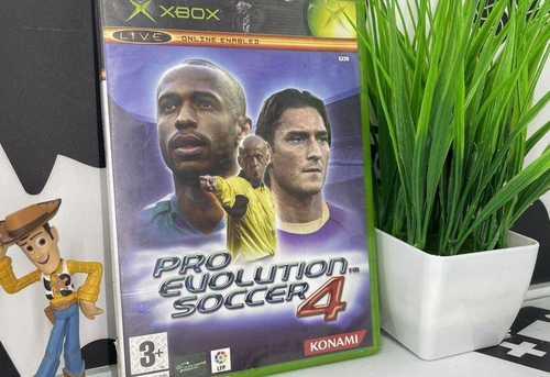Pro Evolution Soccer 4 (Xbox Original) Б/У