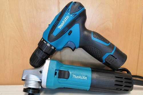 Шуруповерт Makita 12в и Болгарка Макита GA5030
