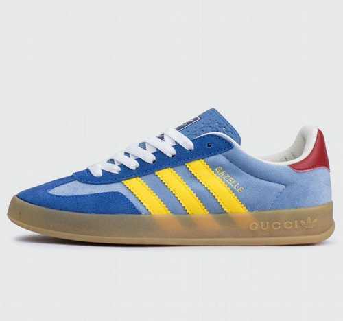 Adidas Gazelle x Gucci Blue / Yell. Str. Wmns