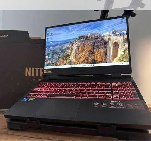 Игровой ноутбук Acer Nitro 5 i7/DDR5/RTX