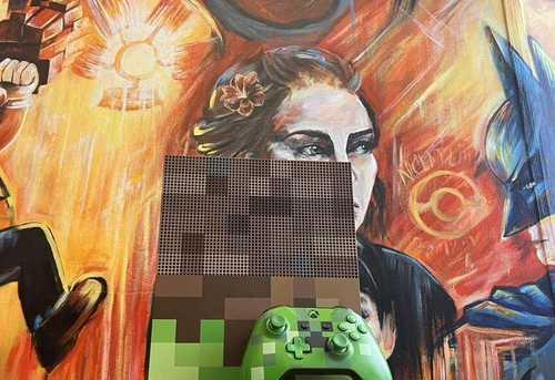 Xbox one s 1tb Minecraft Limited Edition