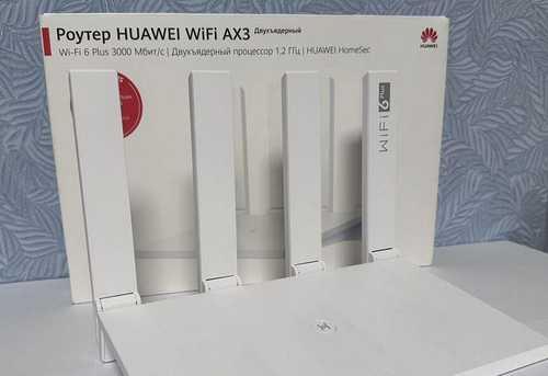 Wi-Fi роутер Huawei AX3 6 Plus