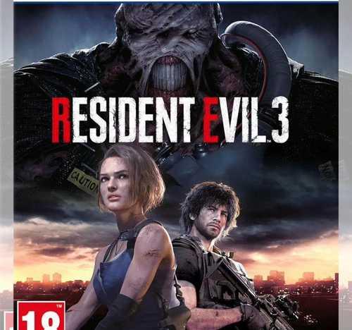 Игра Resident Evil 3 (PS5) Русские Субтитры