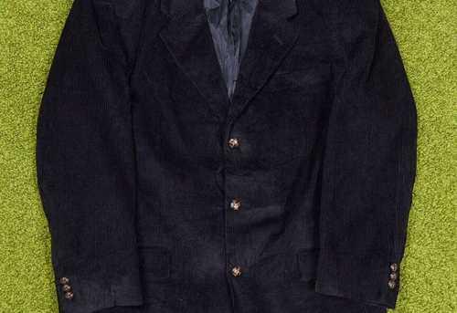 Винтажный вельветовый пиджак Monsieur Adolfo рр 50