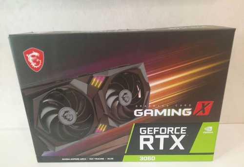 Видеокарта nvideamsi GeForce RTX 3060 gaming X 12G