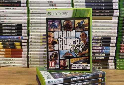 GTA V Xbox 360(после полировки)