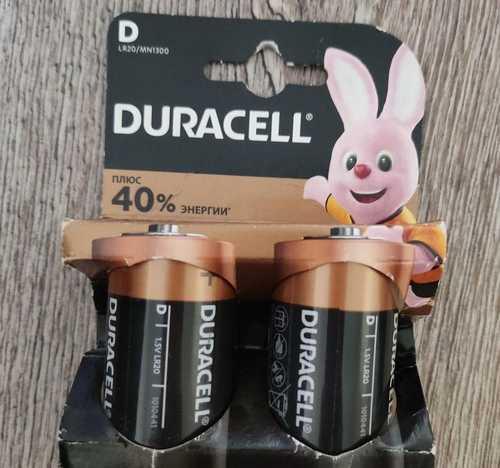 Батарейки duracell d