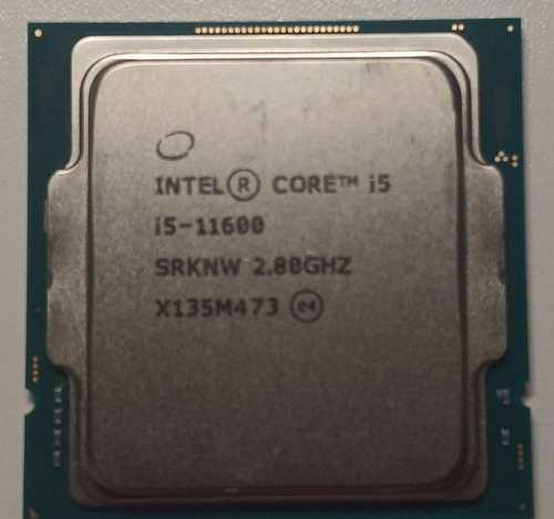 Процессор intel core i5 11600