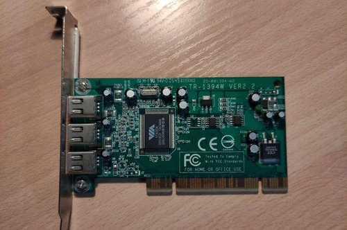 Контроллер FireWire VIA VT6306 PCI