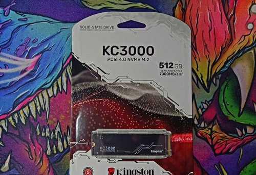 Новый Kingston KC3000 512 Гб