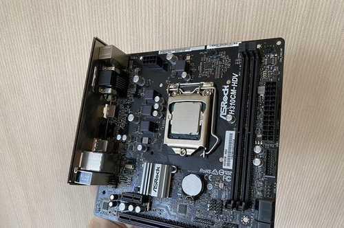 I5 9400f, asrock h310сm комплект трейд-ин