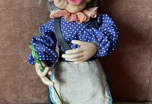 Интерьерная кукла ручной работы "Ведьмочка"