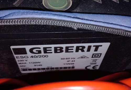 Geberit аппарат для сварки