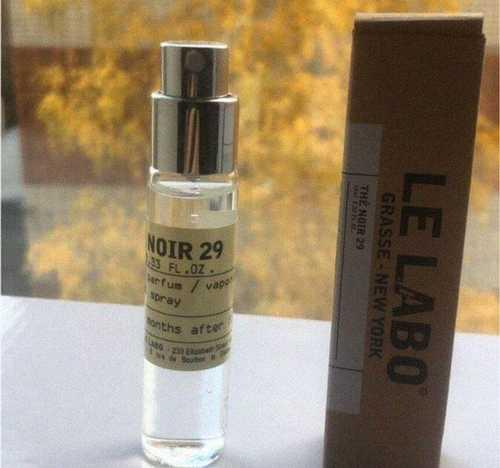 Туалетная вода LE labo Noir 29 10 мл пробник