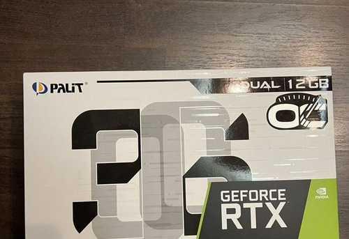 Новая видеокарта Palit Geforce RTX 3060 12gb